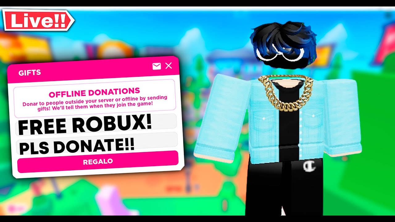 🔴Live 🔴 Pls Donate 2 | Donating And Raising Lots Of Robux! | Roblox ...