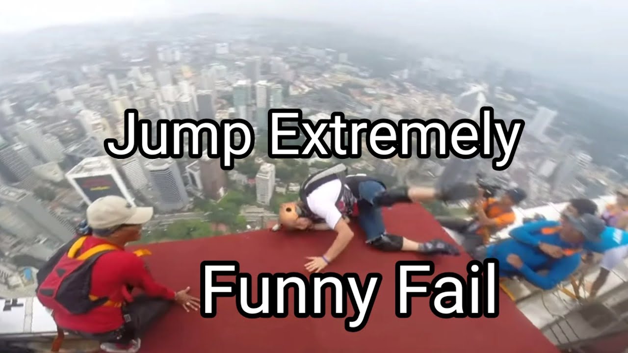 Funny Jump Fail - YouTube