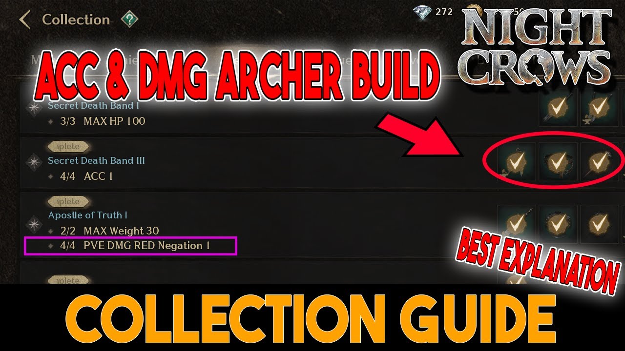 COLLECTION GUIDE! NIGHT CROWS LIVE 88! - YouTube