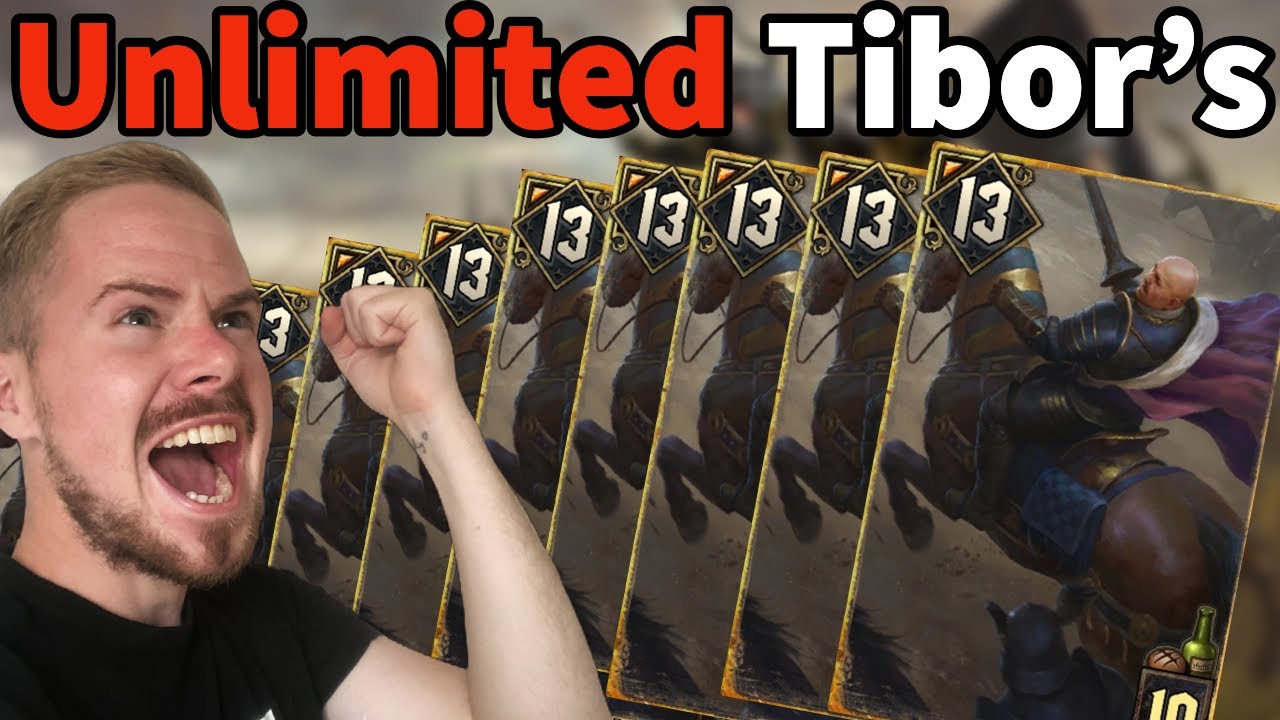 Gwent: Tibor for days!!! Nilfgaard Practitioner Deck video Guide - YouTube