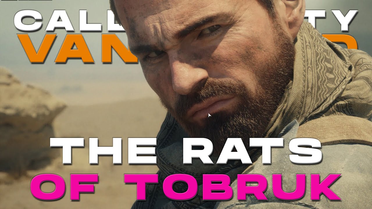Call of Duty Vanguard RATS OF TOBRUK gameplay & cutscenes! - YouTube