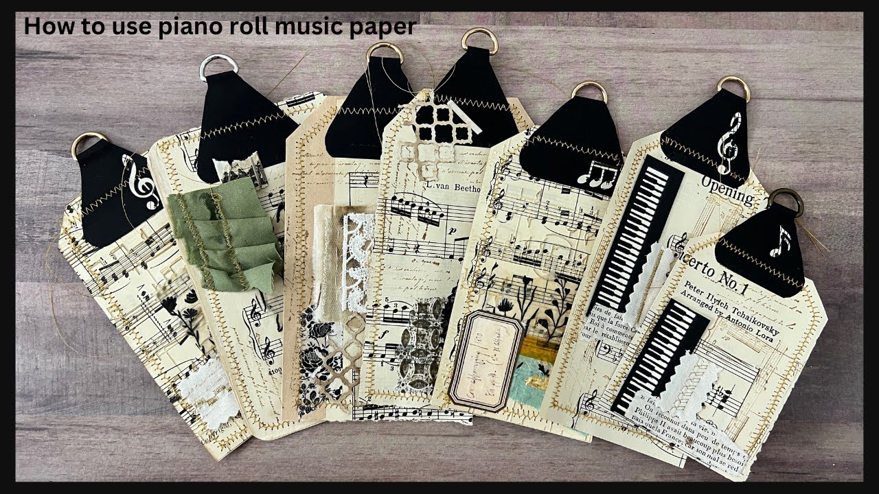How to use Piano Roll Music Paper - YouTube