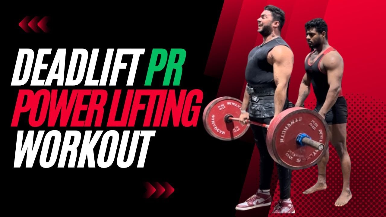 Deadlift PR | Powerlifting | Workout - YouTube