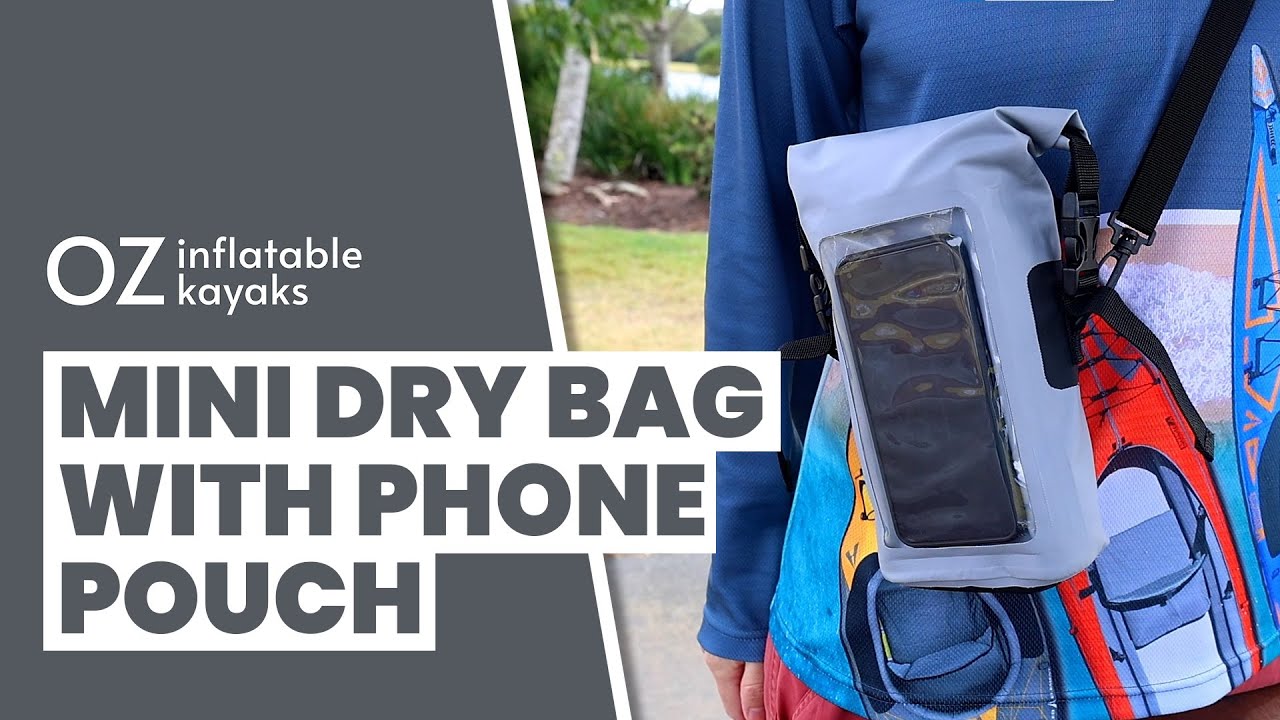 Jaspara Mini Dry Bag with Phone Pouch - YouTube