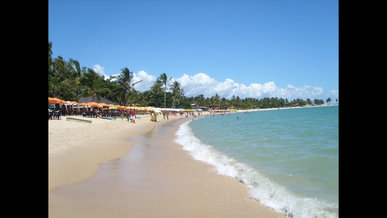 Praia da Coroa Vermelha - Porto Seguro, BA. - YouTube