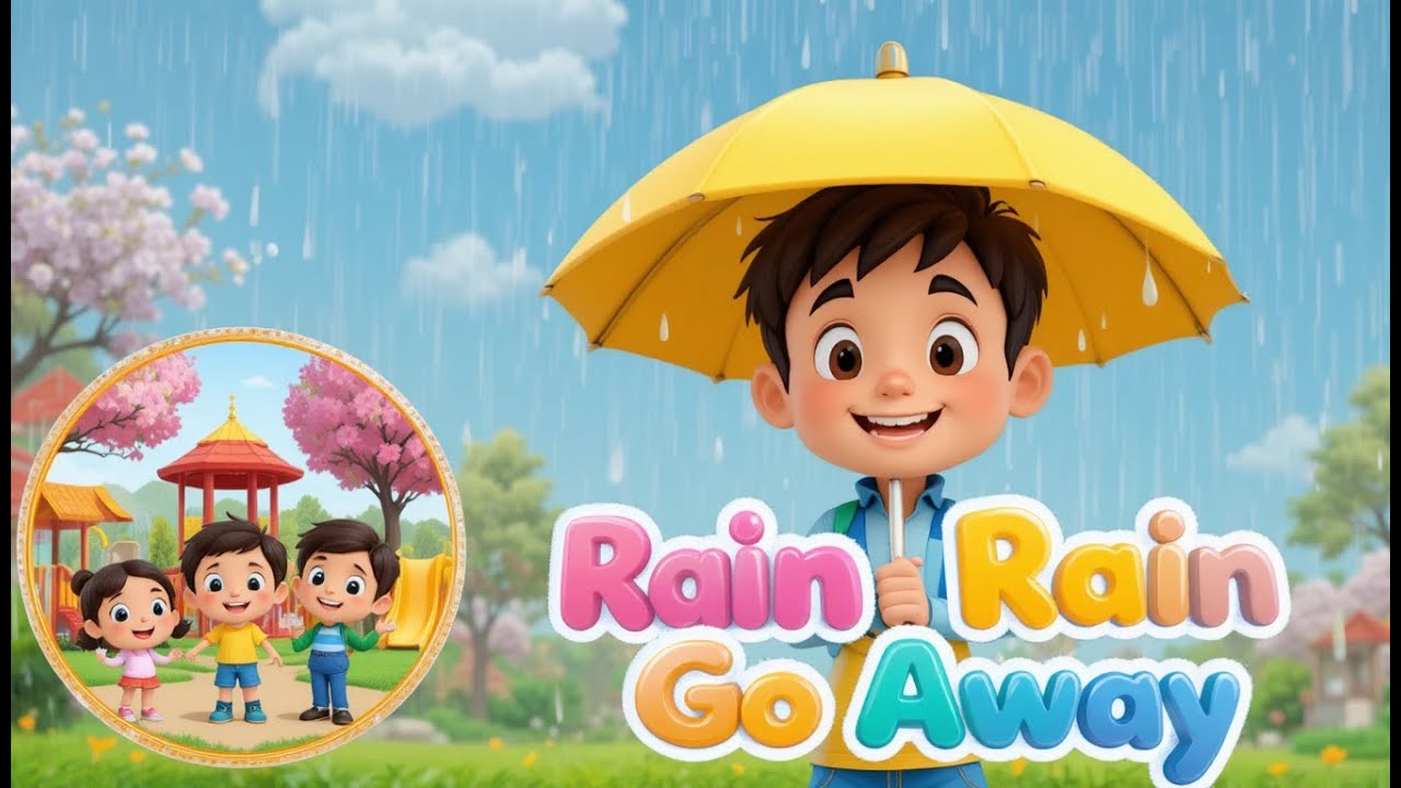 Rain Rain Go Away Come Again Another Day - Nursery Rhymes For Toddlers ...