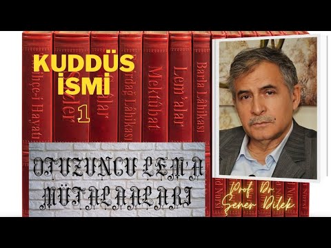 📌 Prof.Dr. Şener DİLEK ile Marifet Nurları (İsm-i Kuddüs Bahsi..)