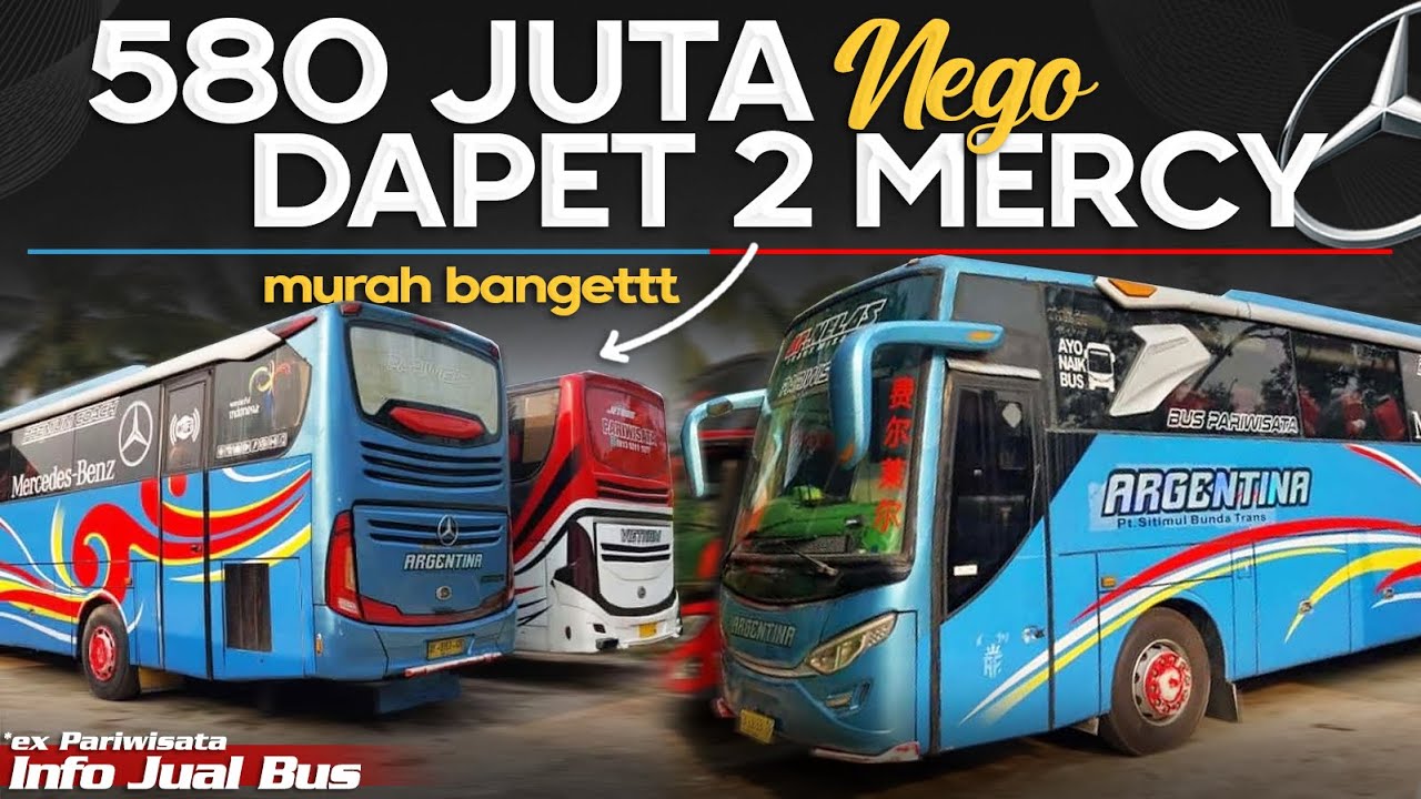 Jual Bus Mercy Murah : 580 Juta Nego Dapet 2 Unit ex Pariwisata (Jetbus ...
