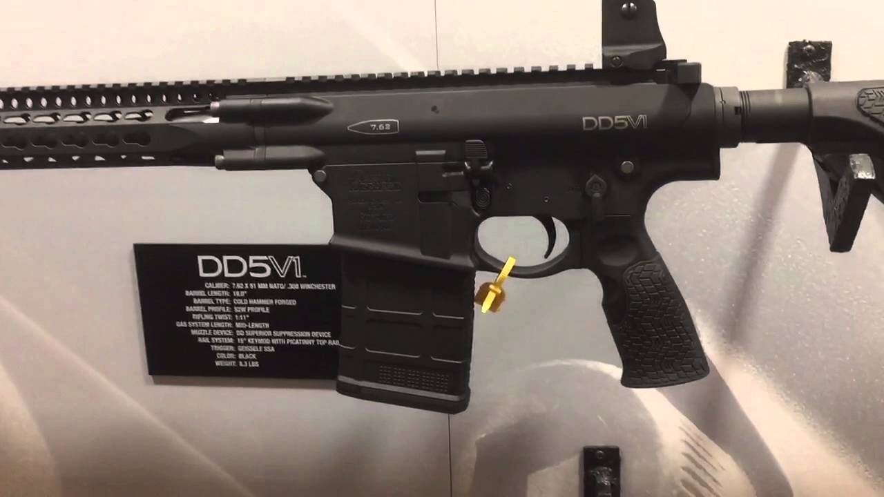 Shot Show 2016 Daniel Defense New Rifle. .308 7.62 AR 10 DD5V1. New ...