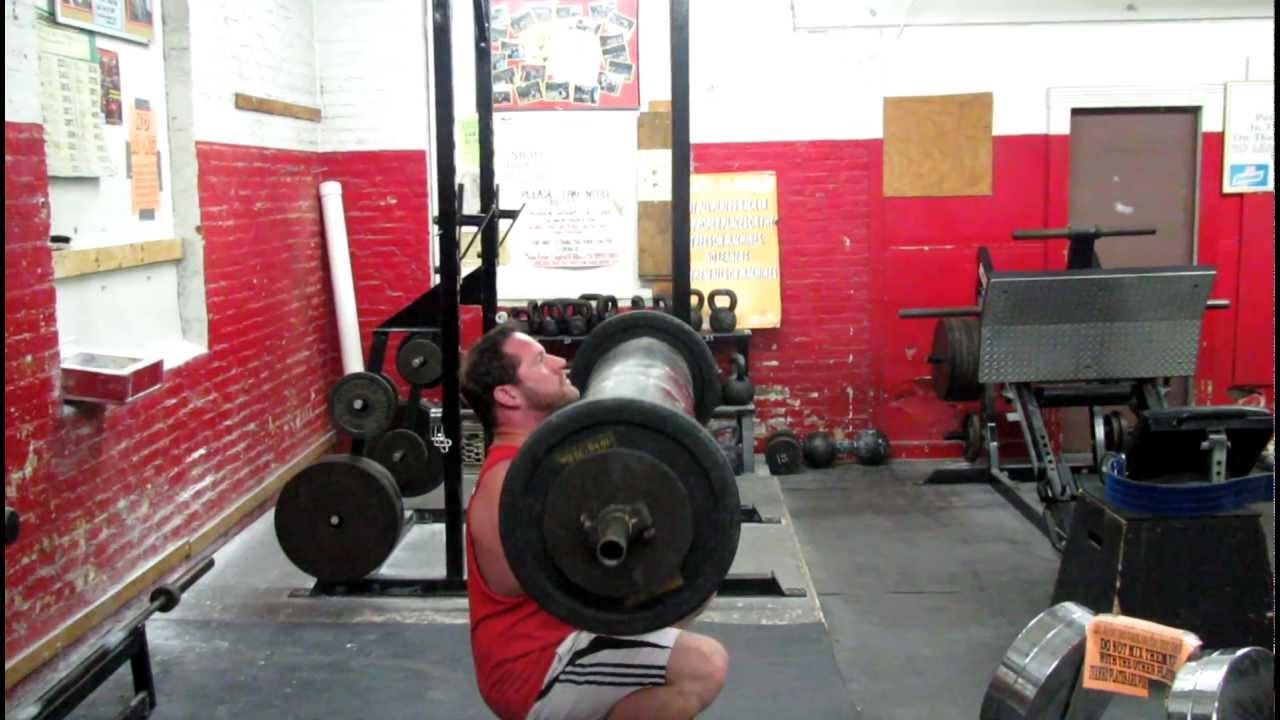 Log Front Squat Log Press Accessory Work - YouTube