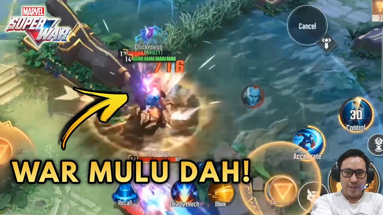 CAPTAIN AMERICA TUKANG JIHAD! REACTION MARVEL SUPER WAR.EXE - YouTube