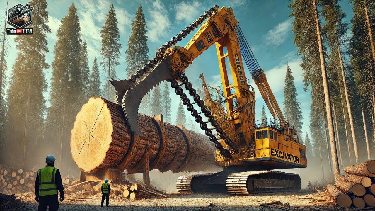 WOODCUTTER EXPERT SHARES TOP 10 LOGGING MACHINES - YouTube