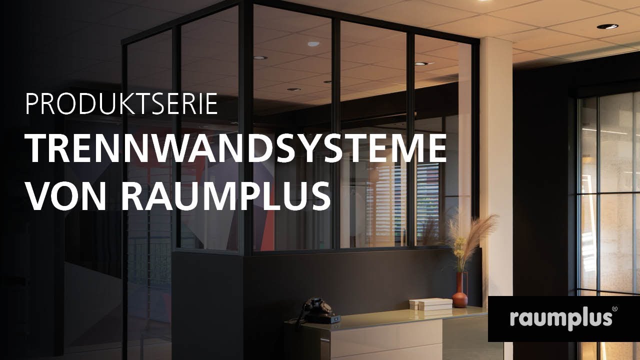 Trennwandsysteme von raumplus - YouTube