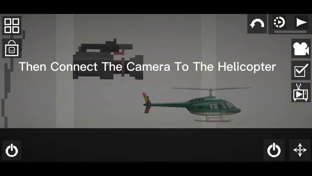 How To Make A Remote Controlled Helicopter In Melon Playground - YouTube