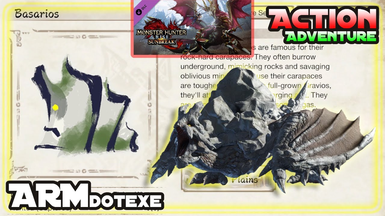 หม่าล่า Basarios ไปเป็นก้อนหินผัดราดซอสยอดนิยม / Monster Hunter Rise ...