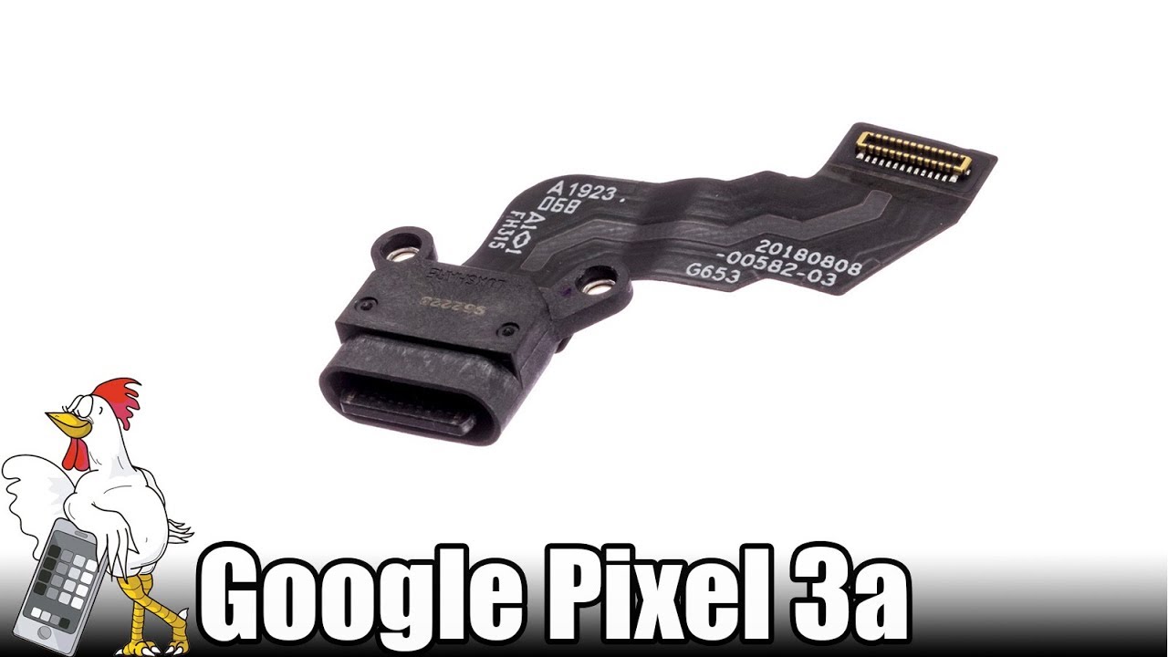 Guía del Google Pixel 3a: Cambiar conector de carga - YouTube