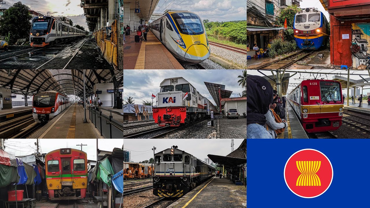 🚆 ASEAN Mainline & Commuter Railways - Comparing South-East Asia Trains ...