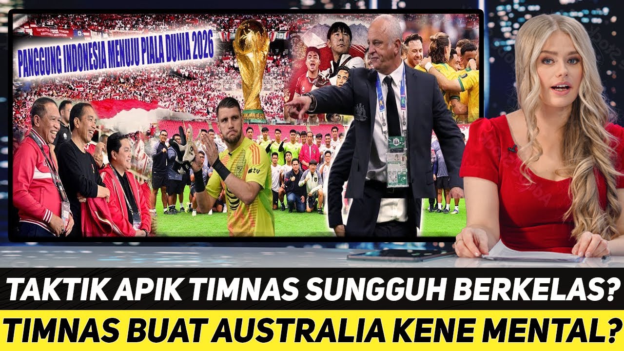 PENUH DRAMA! TAKTIK STY BAWA TIMNAS INDONESIA BUAT AUSTRALIA KENA ...