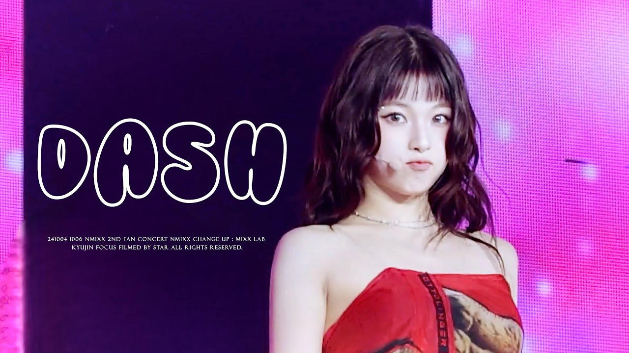 241004-06 NMIXX KYUJIN 엔믹스 규진 FAN CONCERT - "DASH" 직캠(FanCam) - YouTube