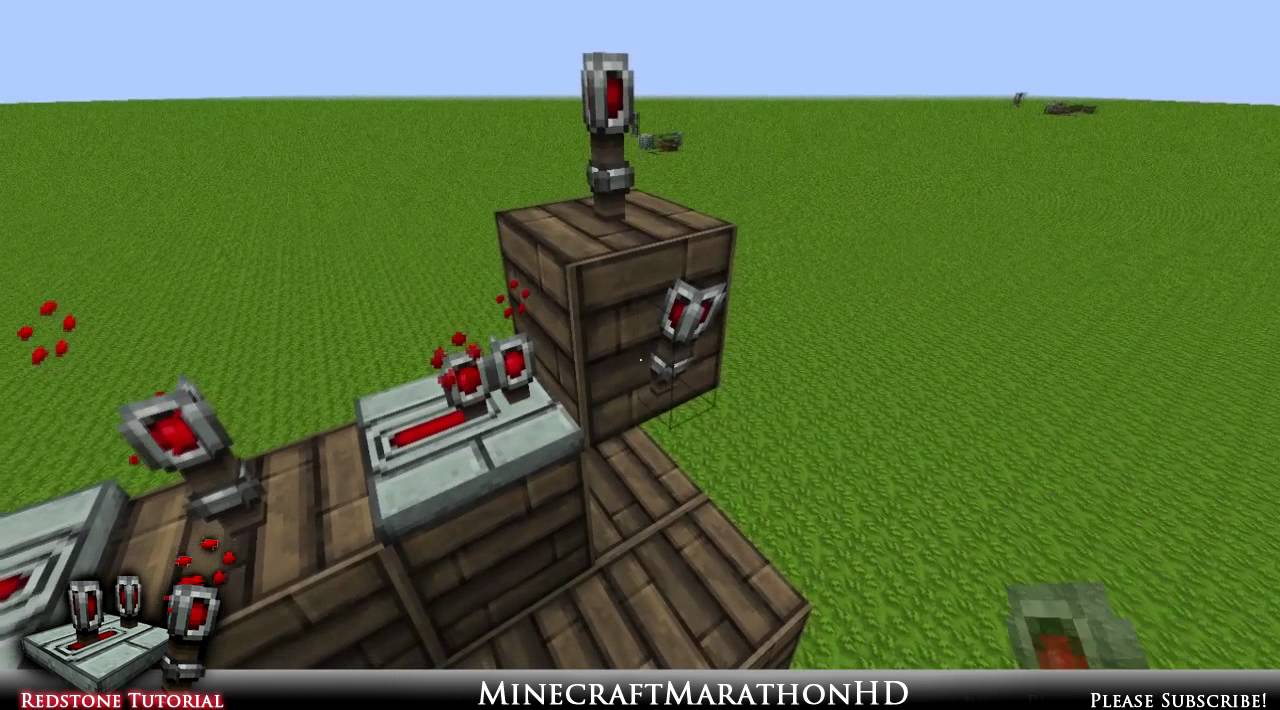 Redstone Tutorial #1 Light Switch - WAY - YouTube