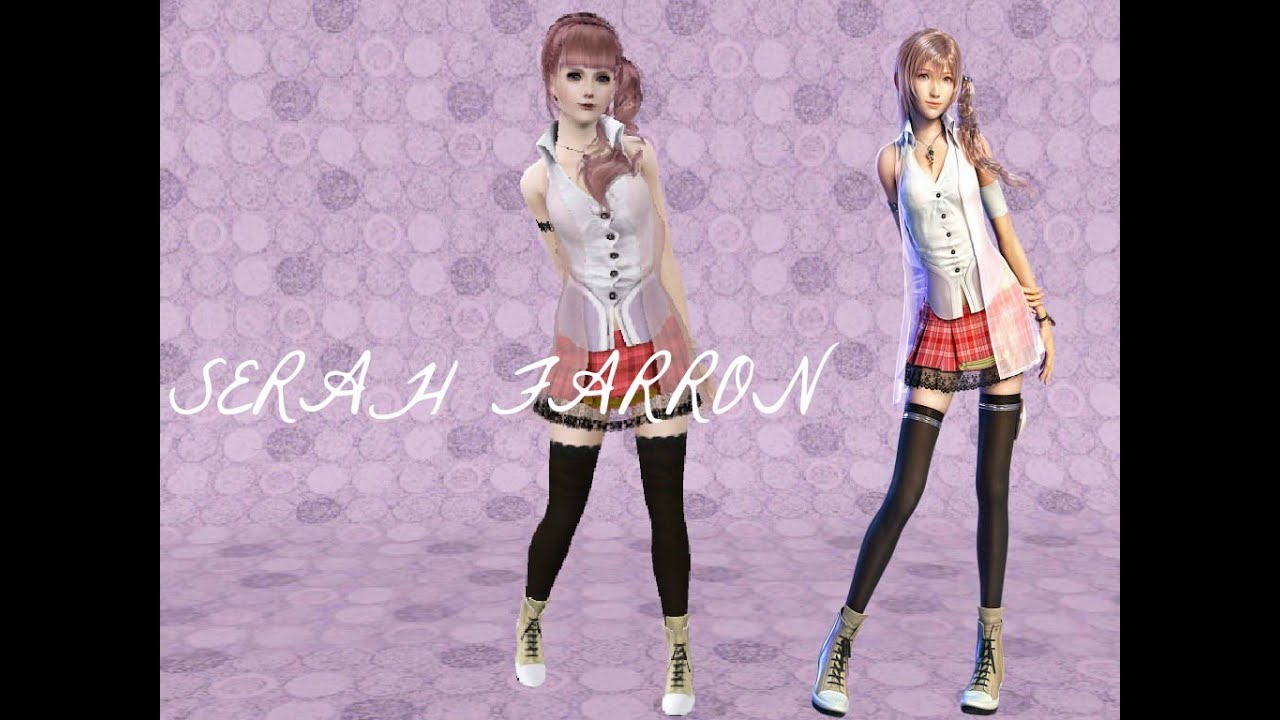 create a sim serah farron - YouTube