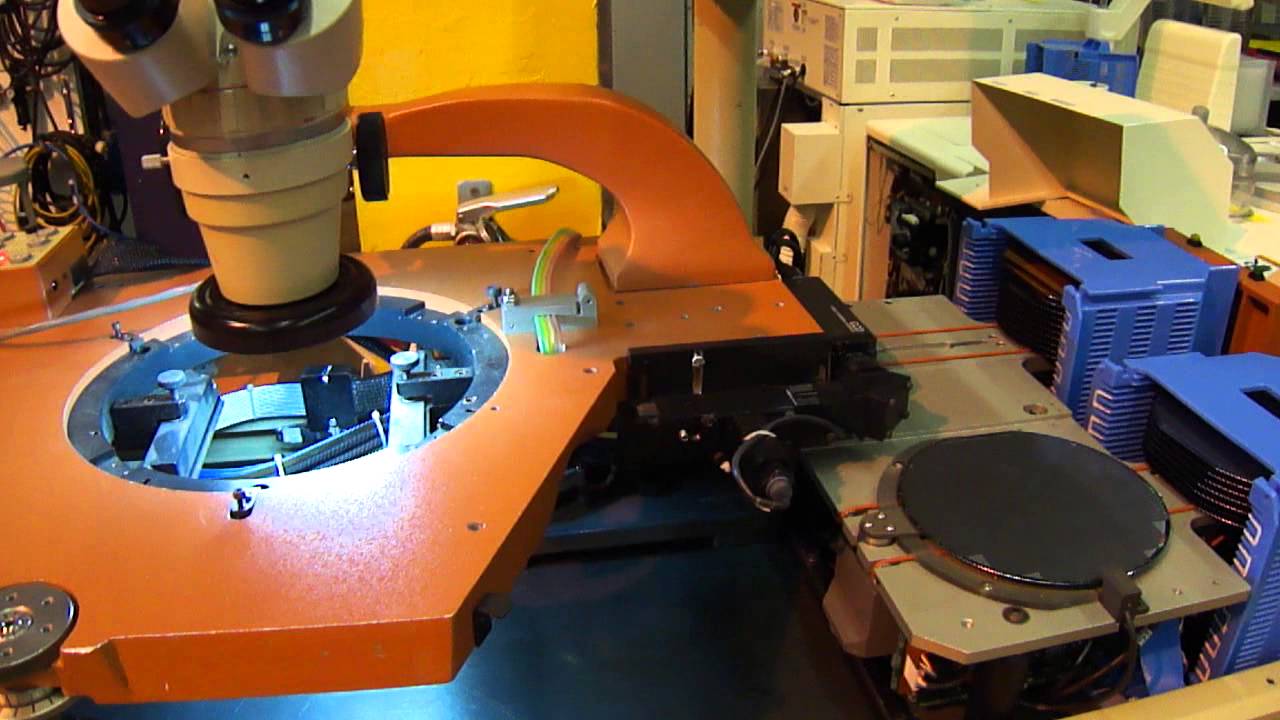 Electroglas 2001X Wafer Prober - YouTube