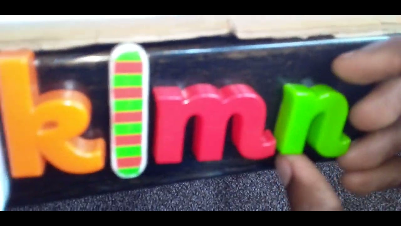 ABC Song Game Fun to Teach & Learn English with Magnetic Letters - YouTube