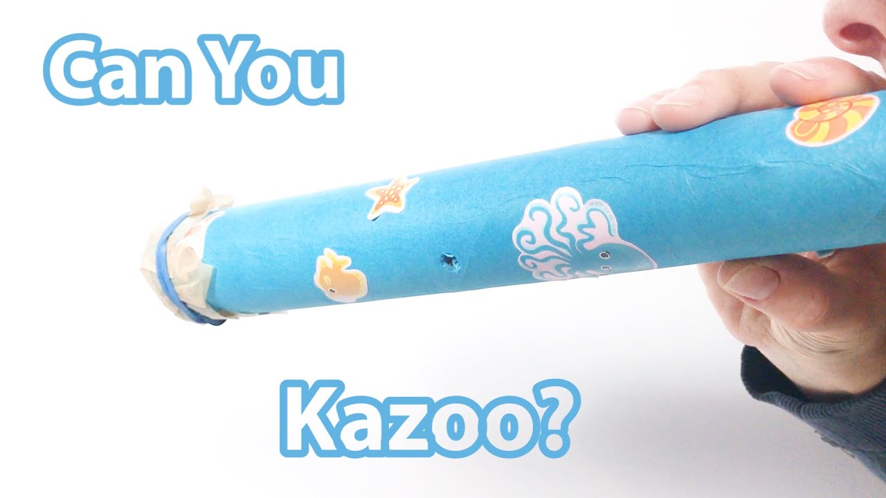 Make a Kazoo | STEM Activity - YouTube