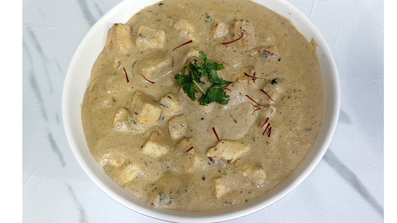 " Nababi Paneer Recipe Fit for Royalty" - YouTube