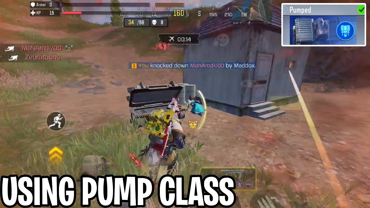 USING PUMPCLASS TO WIN IN CODM | Solo Vs Squad Gameplay | Call Of Duty Mobile br @br0kenOG - YouTube