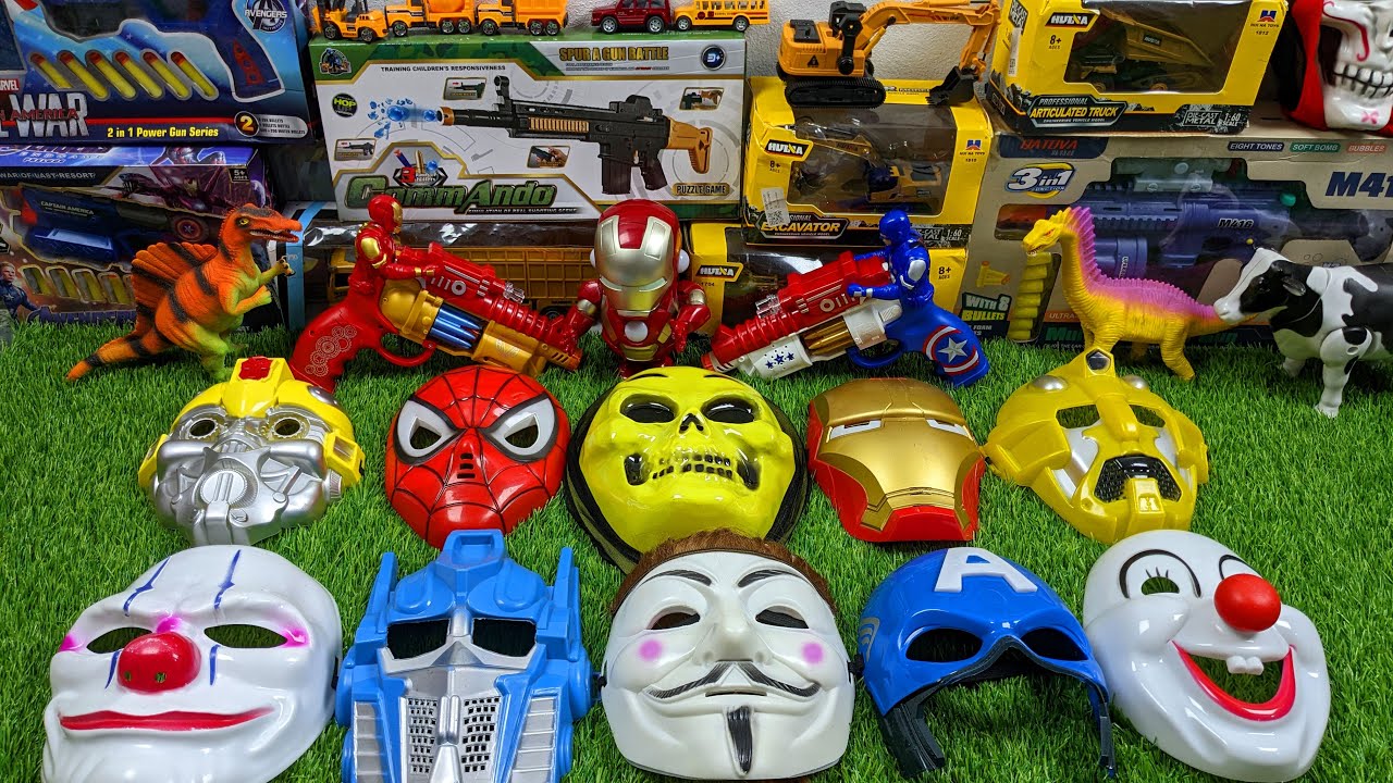 Marvel and DC Masks: All the Spectacular Superhero, Awesome, Masks You ...