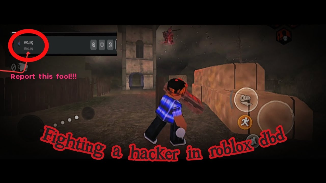 This is why u SHOULDN'T HACK on Roblox DBD - YouTube