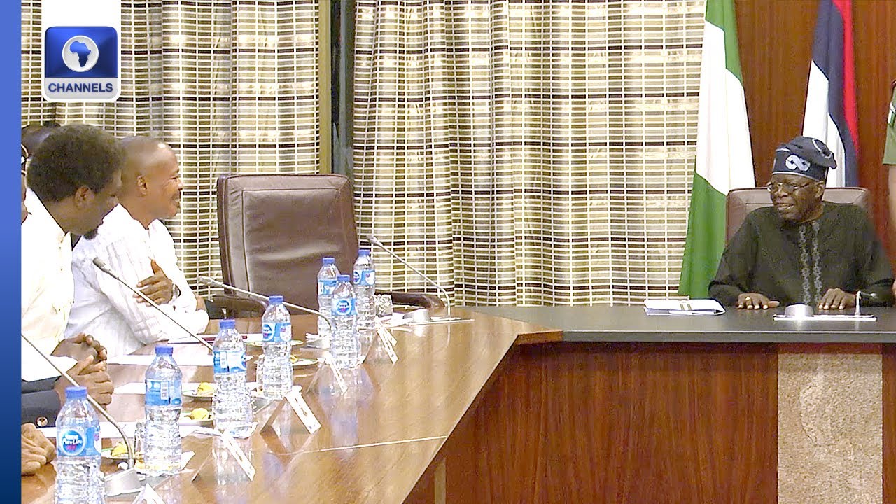 I’m Committed To A Just, Realistic Minimum Wage, Tinubu Tells Labour Leaders - YouTube