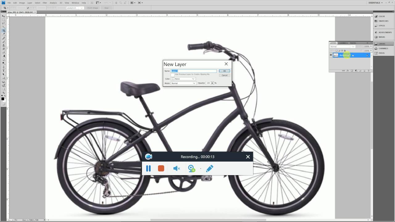 Double Cursor Photoshop - Small User Interface - YouTube