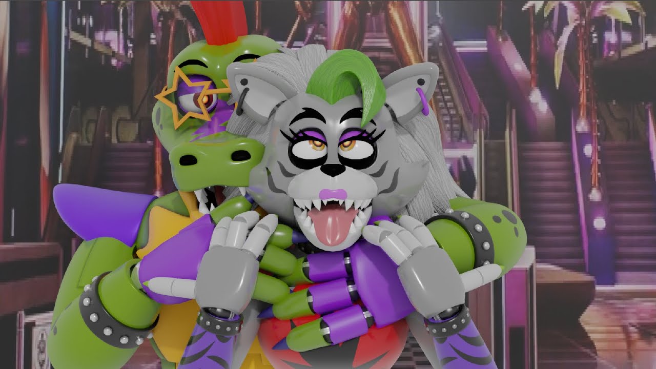 Freddy and Monty fighting for Roxy - YouTube