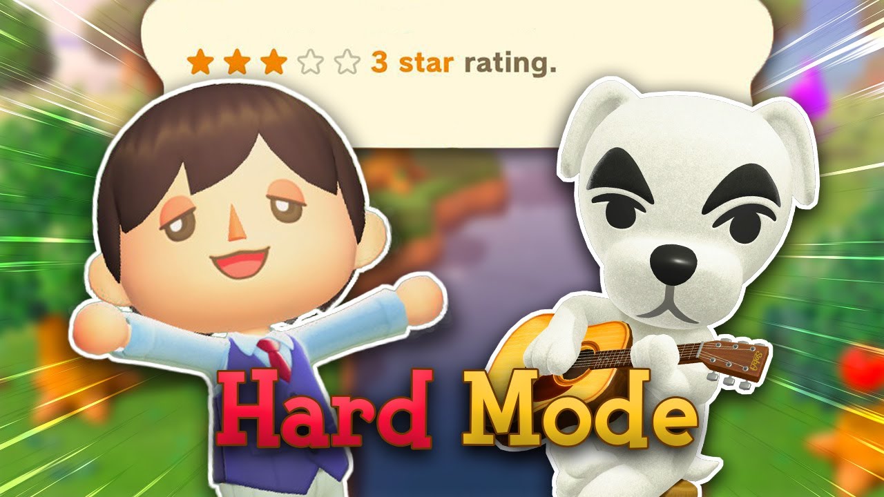 Finally getting a 3-STAR ISLAND in ACNH Hard Mode - YouTube