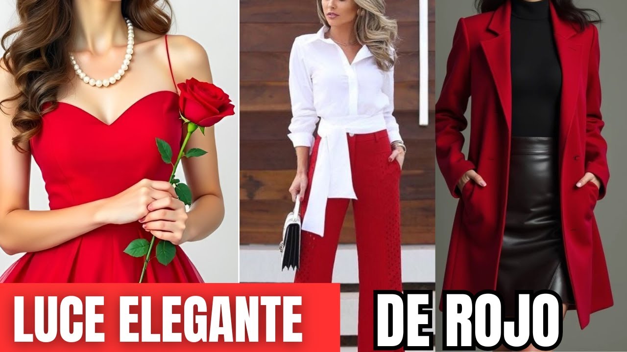 Cómo COMBINAR el ROJO como una EXPERTA - YouTube