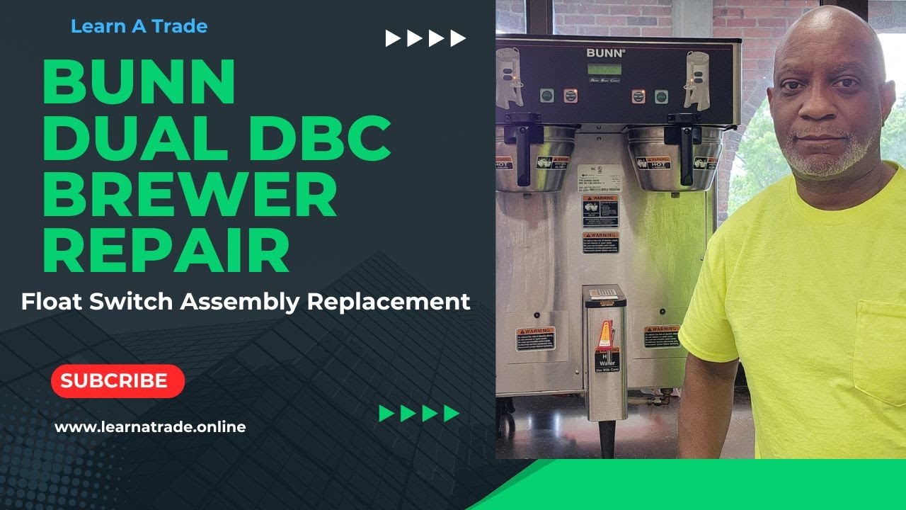 Bunn Dual DBC Brewer Repair ( Float Switch Assembly Replacement) - YouTube