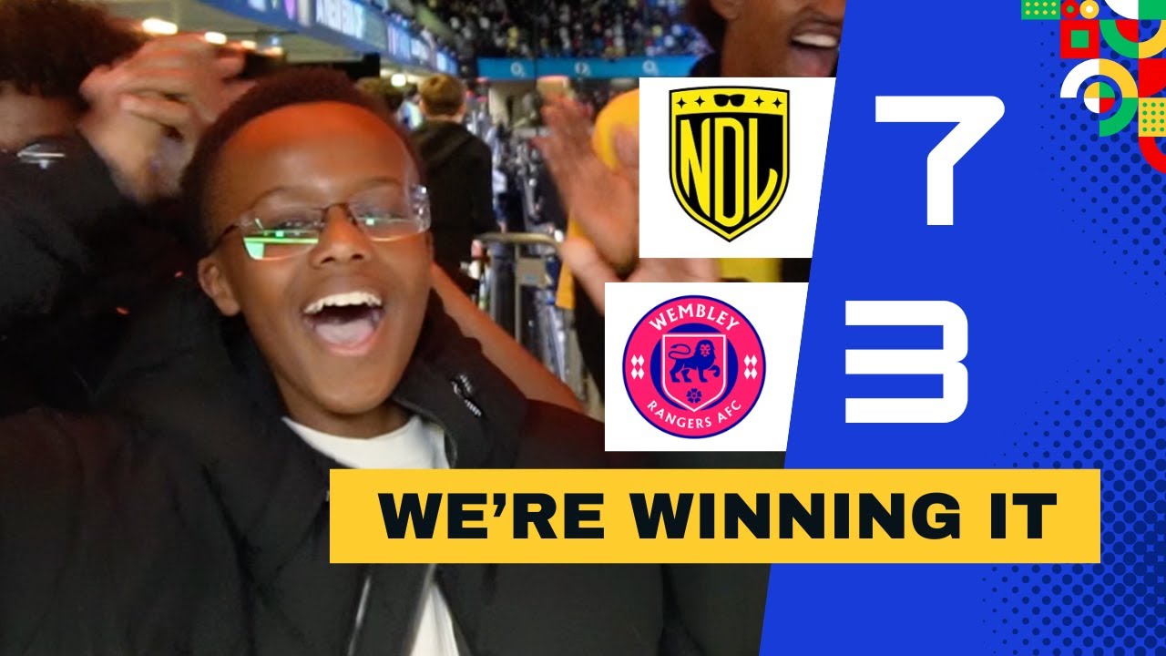 'WE ARE TOP OF THE LEAGUE' NDL FC 7-3 Wembley Rangers - YouTube