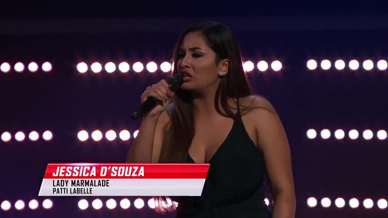 Jessica D'Souza - Lady Marmalade | The Voice Australia 6 (2017) | Blind ...