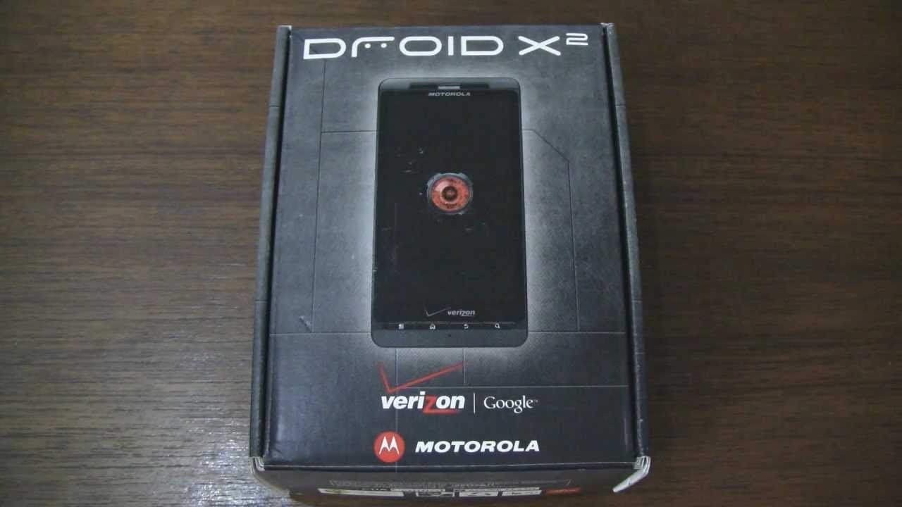 Verizon Motorola DROID X2 Unboxing & Hardware Overview - SmartKeitai ...