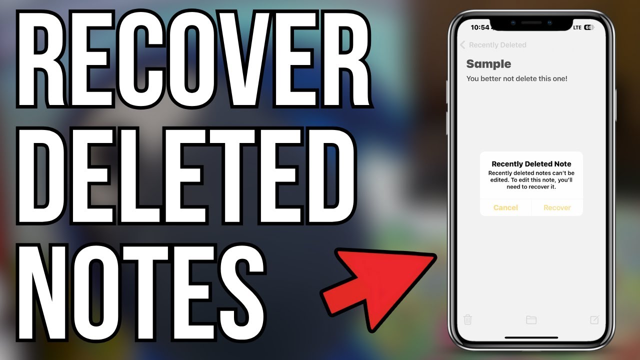 How to find and recover deleted notes on iPhone! (2025) - YouTube