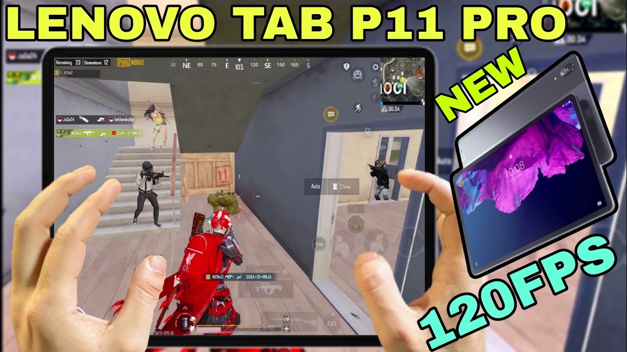 LENOVO TAB P11 PRO PUBG TEST🔥DON'T BUY!🥵ERIANGLE 120FPS PUBG TEST ...
