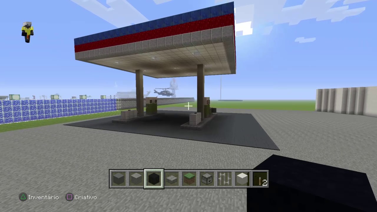 Minecraft: posto de gasolina - YouTube