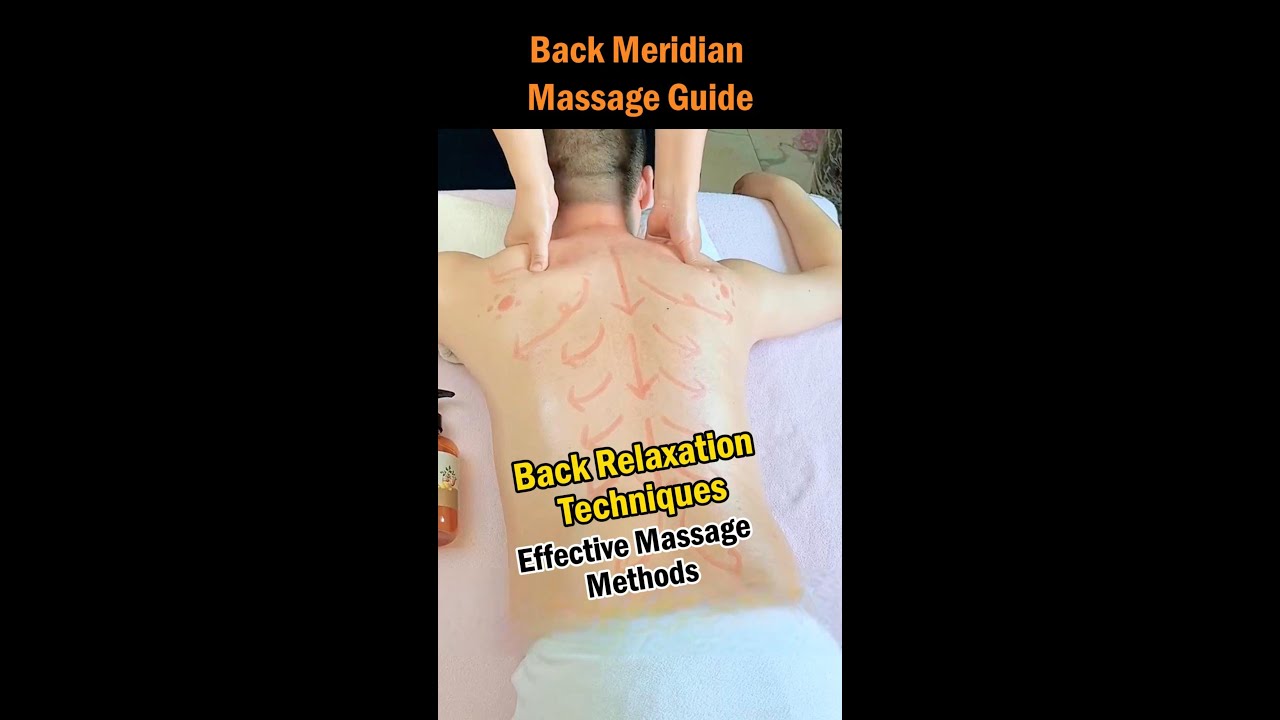 Back Meridian Massage Guide - YouTube