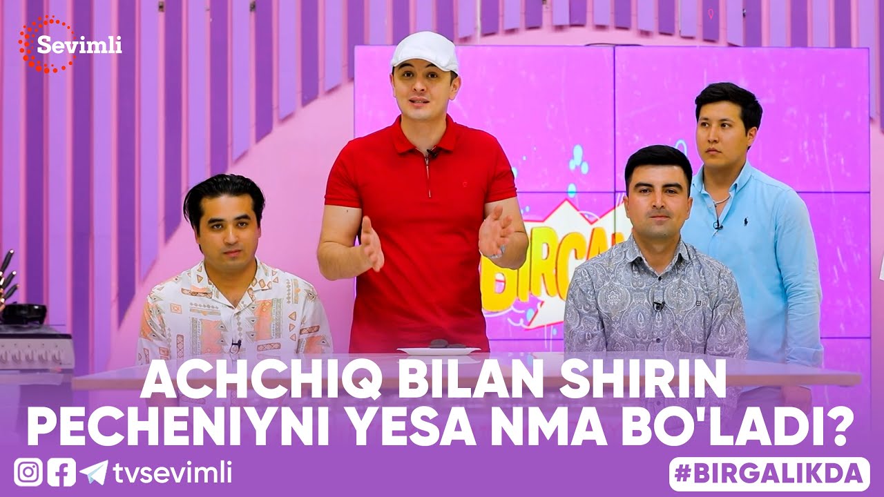 BIRGALIKDA - ACHCHIQ BILAN SHIRIN PECHENIYANI YESA NMA BO'LADI - YouTube