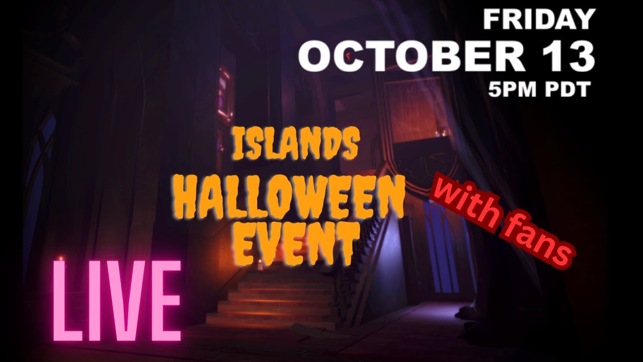 🔴ROBLOX ISLANDS NEW HALLOWEEN EVENT UPDATE LIVE🔴🔥 WITH FANS - YouTube