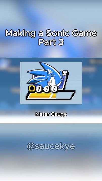 Making a Sonic Game Part 3 #sonic #sonicthehedgehog #sonicfangame #gamedev #gamedevelopment # ...