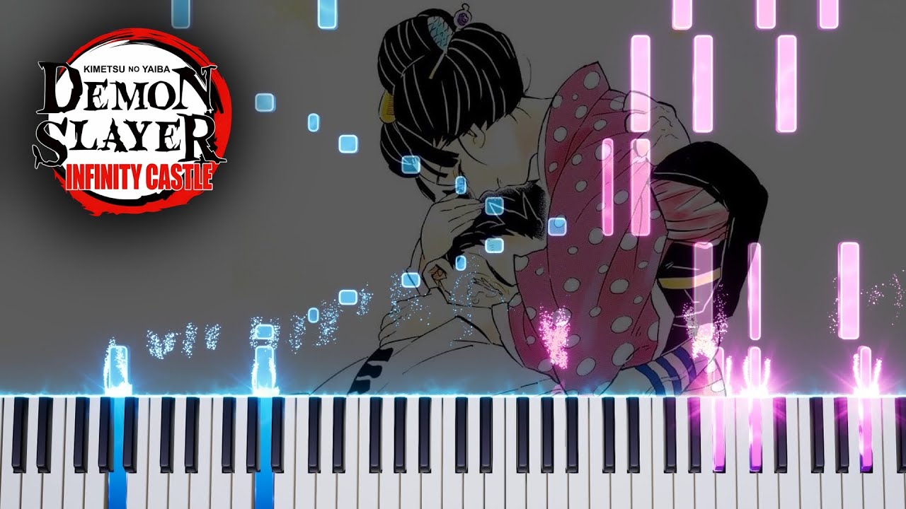 Akaza's Love Theme - Demon Slayer: Infinity Castle OST (Piano Tutorial ...