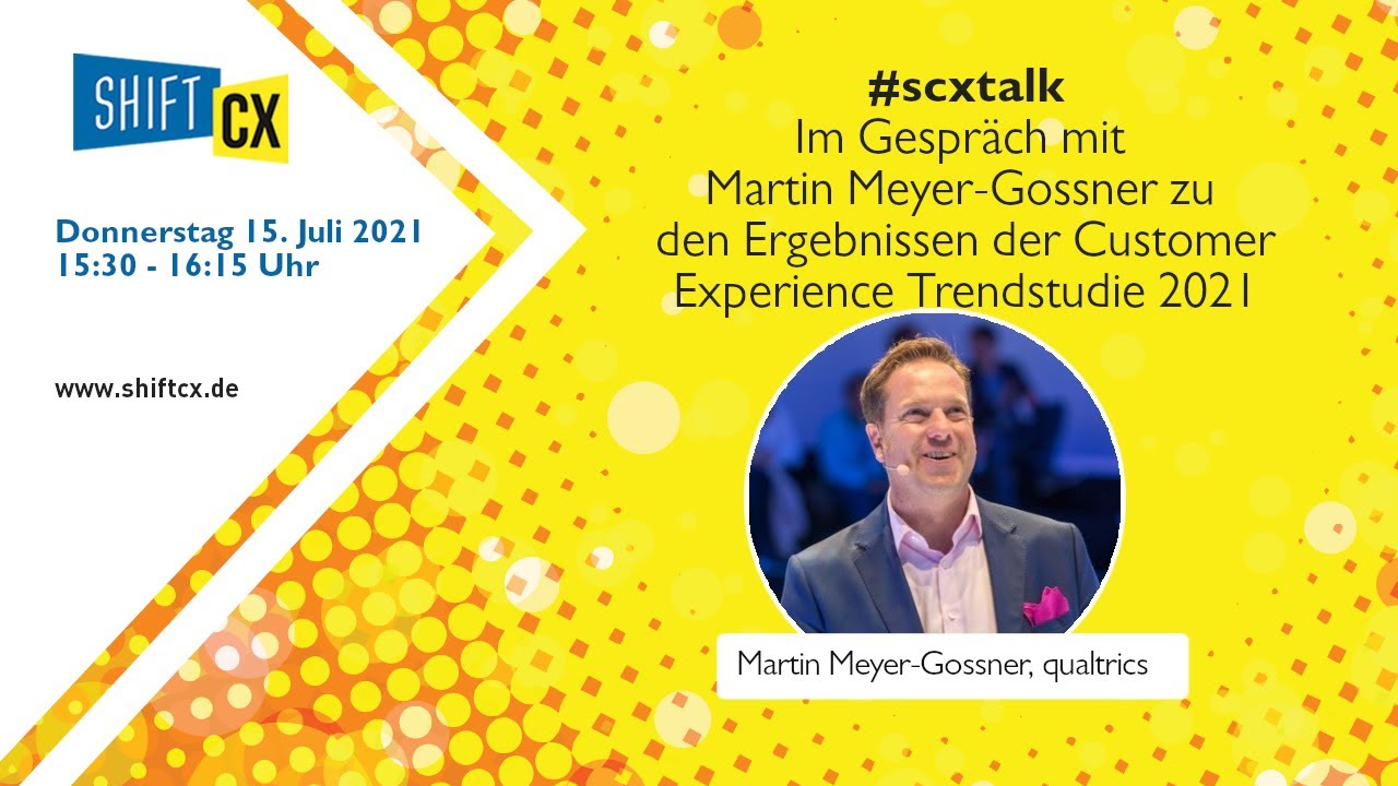 Im Gespräch mit Martin Meyer-Gossner zu den Ergebnissen der Customer ...